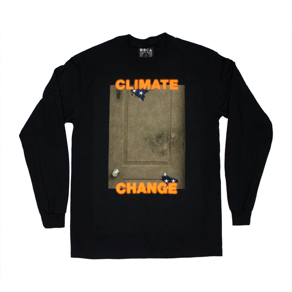 Josh Kline: Climate Change (Door) Long Sleeve T-Shirt – MOCA Store