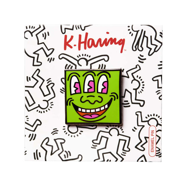 Keith Haring: 3 Eyed Monster Pin – MOCA Store